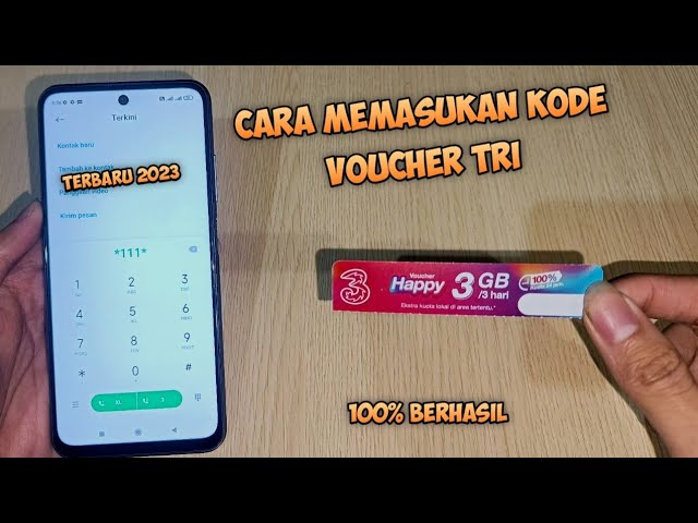 Cara Mengisi Voucher Tri Dengan Sms - dutamasyarakat.com
